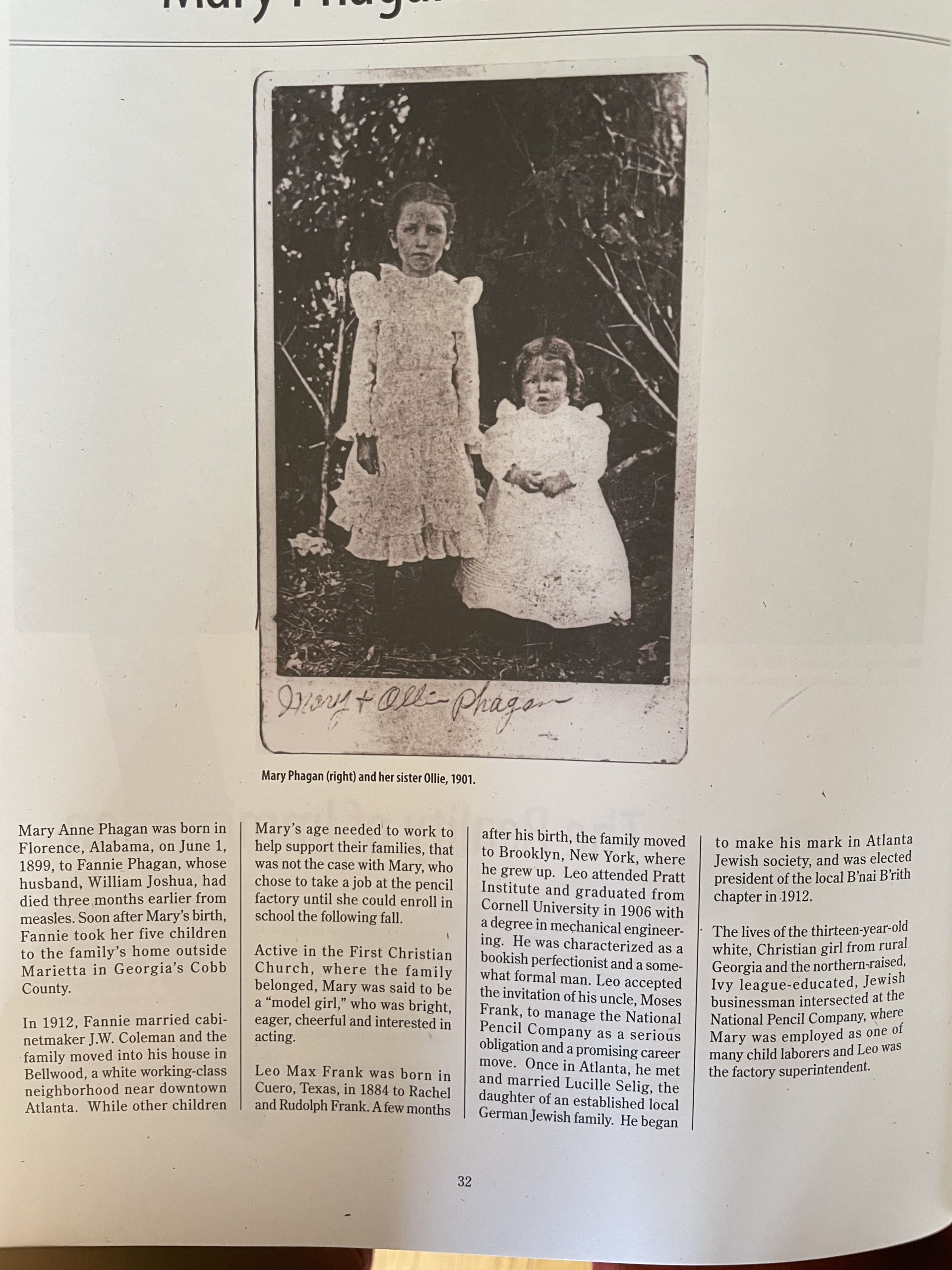 Chapter 19: PBS Documentary: The People vs Leo Frank: 2008; Seeking ...